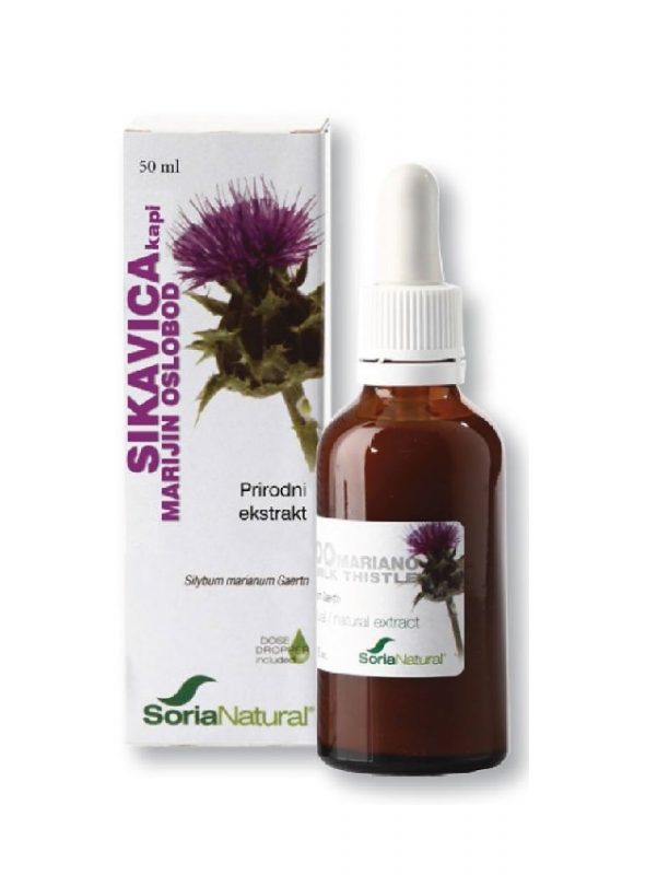 Sikavica bezalkoholne kapi 50ml Soria Natural - Suban