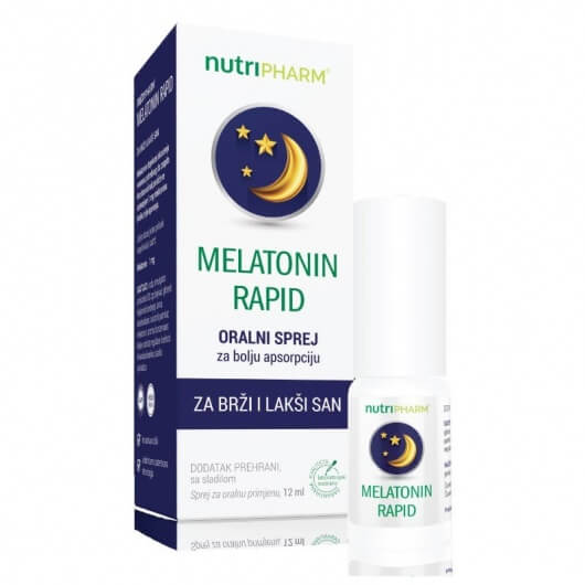 Melatonin rapid sprej Nutripharm - Suban
